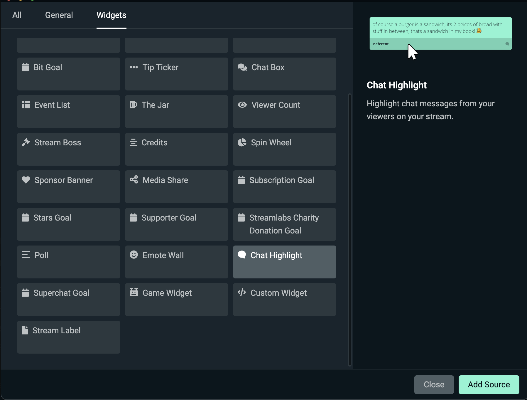 How to Set Up a Chat Highlight Widget | Streamlabs